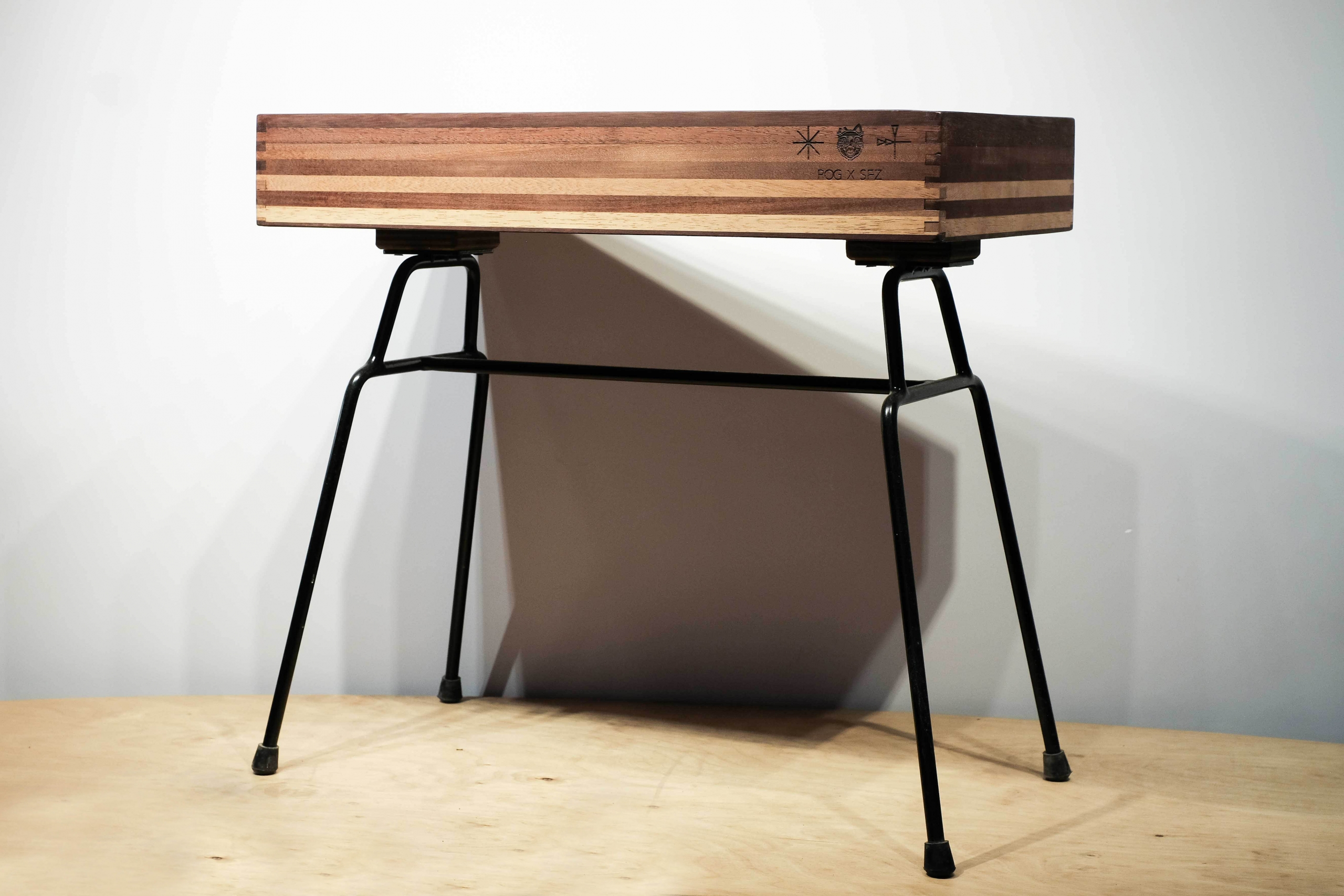 SFZ x POG wooden Planter - plants of gods